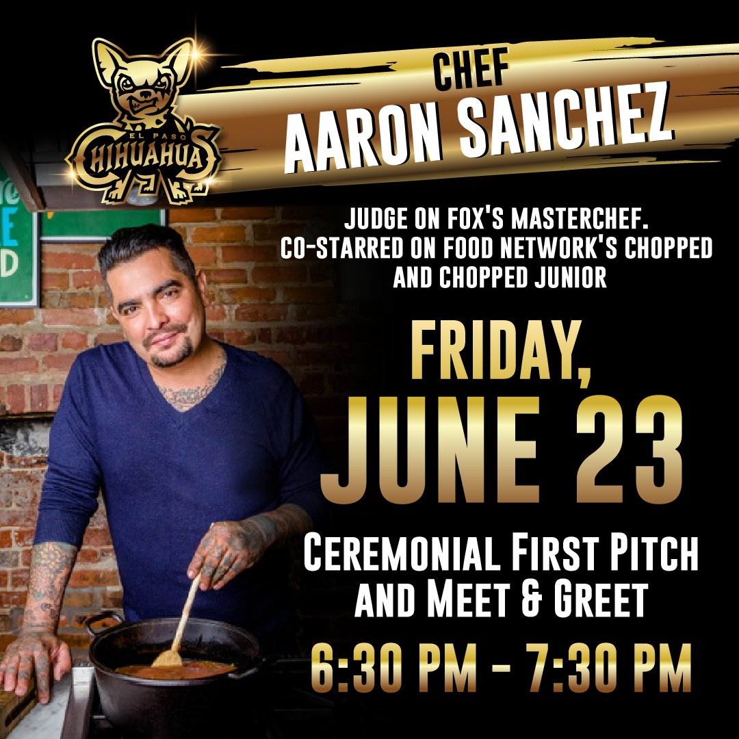 Chopped Judges Aaron Sanchez
