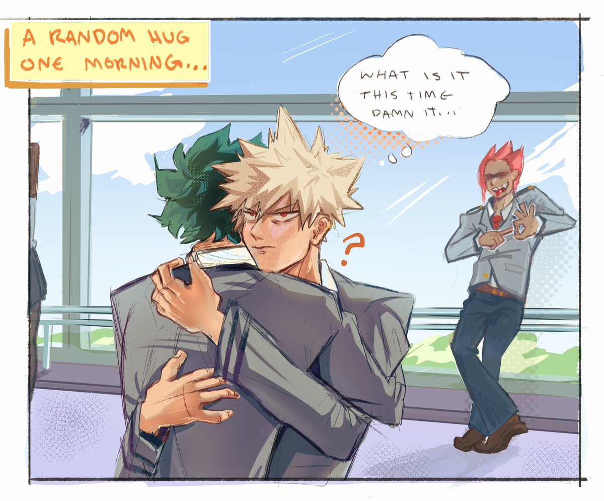 rey on Twitter: "deku doesn't like competition #bkdk"