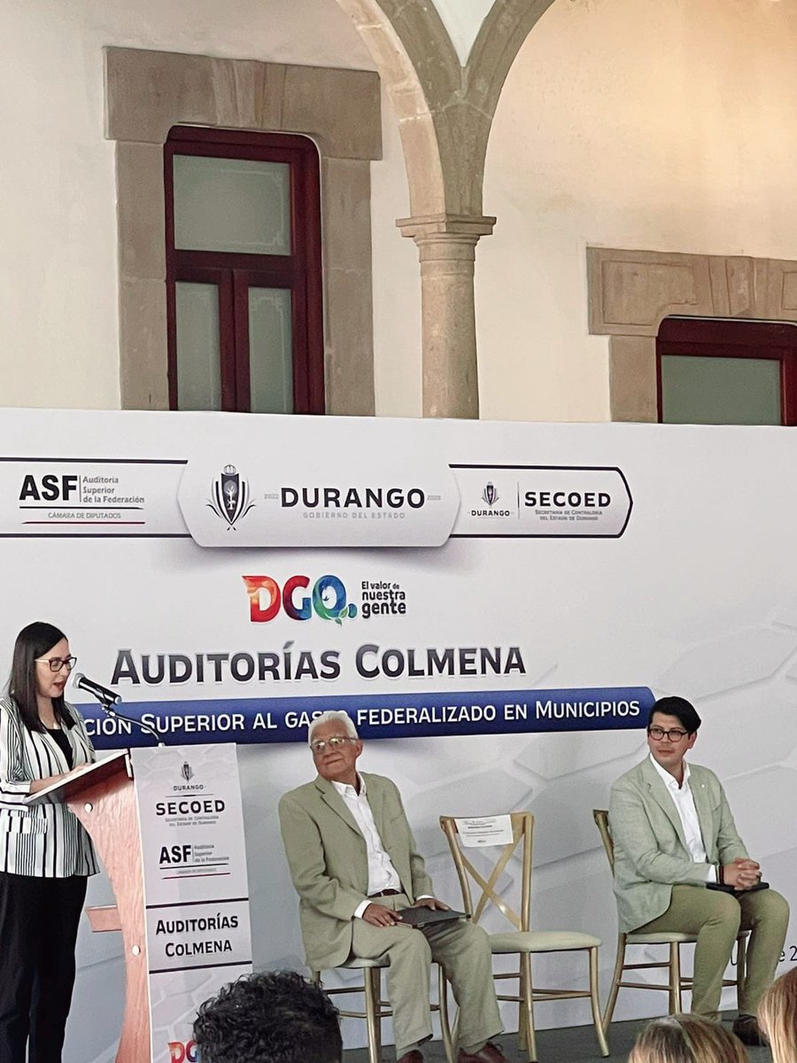 Auditoría Superior on Twitter: "Con el apoyo del @gobdgo y la @SECOEDDGO la @ASF_Mexico dió ...