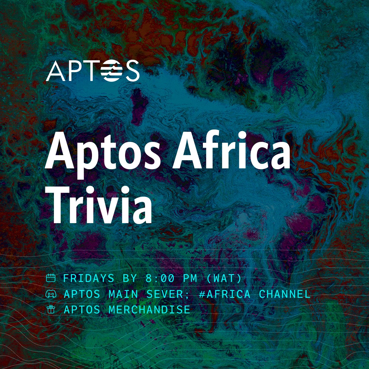 Aptos Africa on Twitter: "The @Aptos_Africa trivia event is back! 🔥 Join us 7PM UTC tomorrow for ...