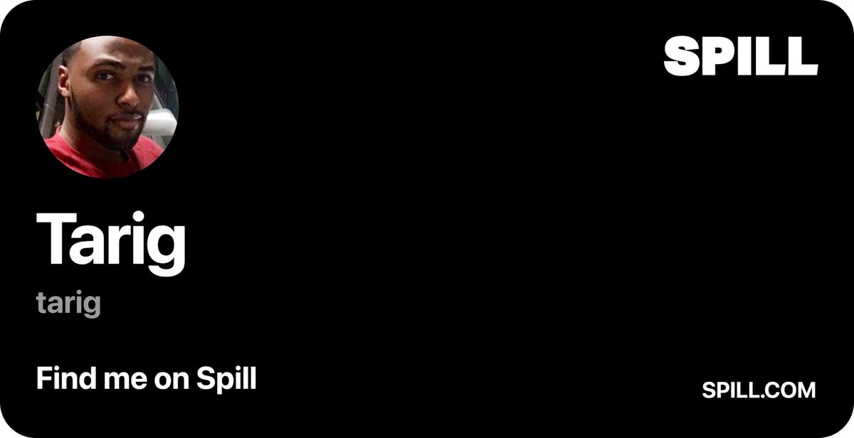 Tarig on Twitter: "Check out my profile at https://spill.com/p/tarig?id=70fedf5e-18d2-4f4f-8cc7 ...