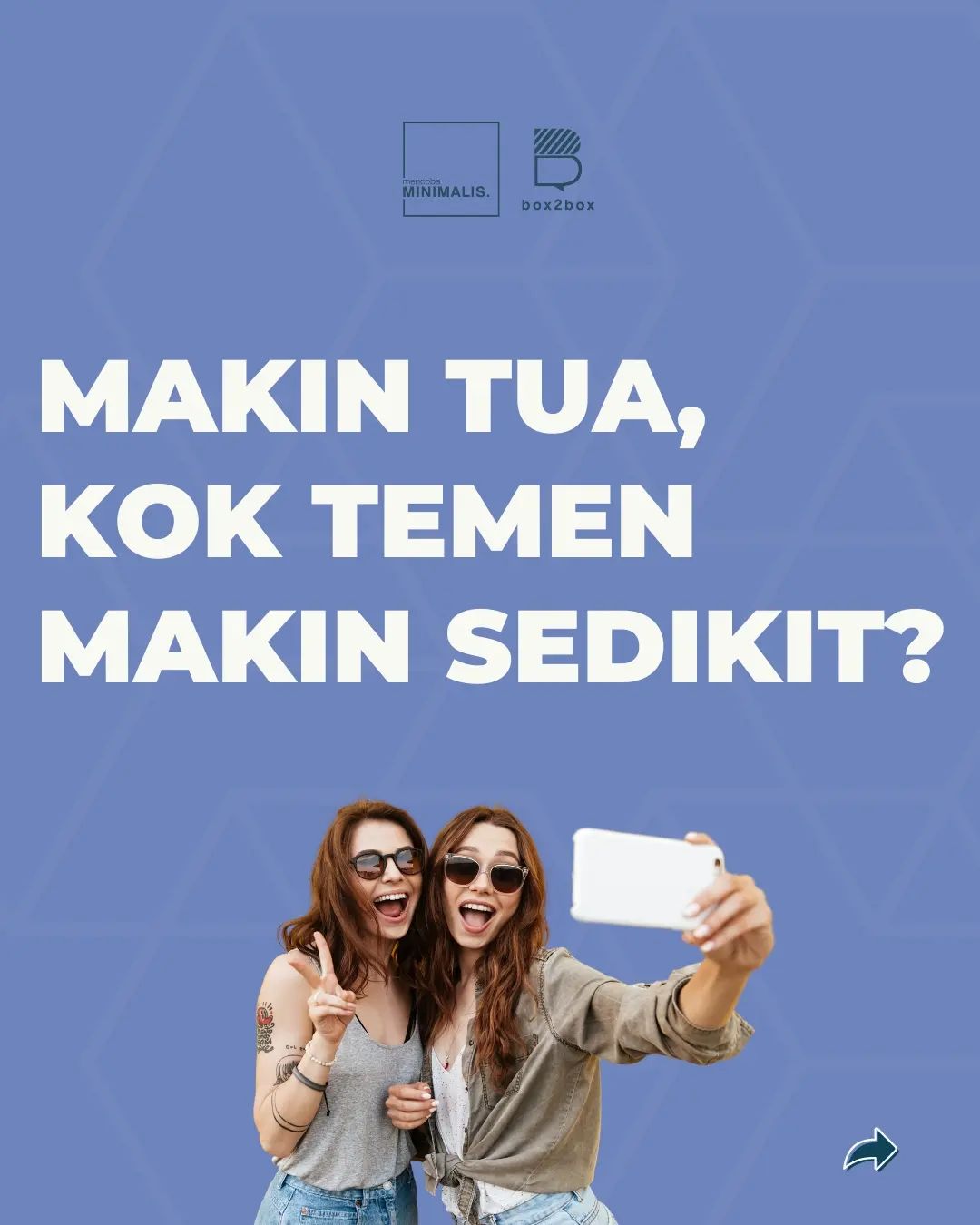 Box2Box Indonesia on Twitter: "Makin dewasa, bukannya nambah temen, malah makin akrab sama sakit ...