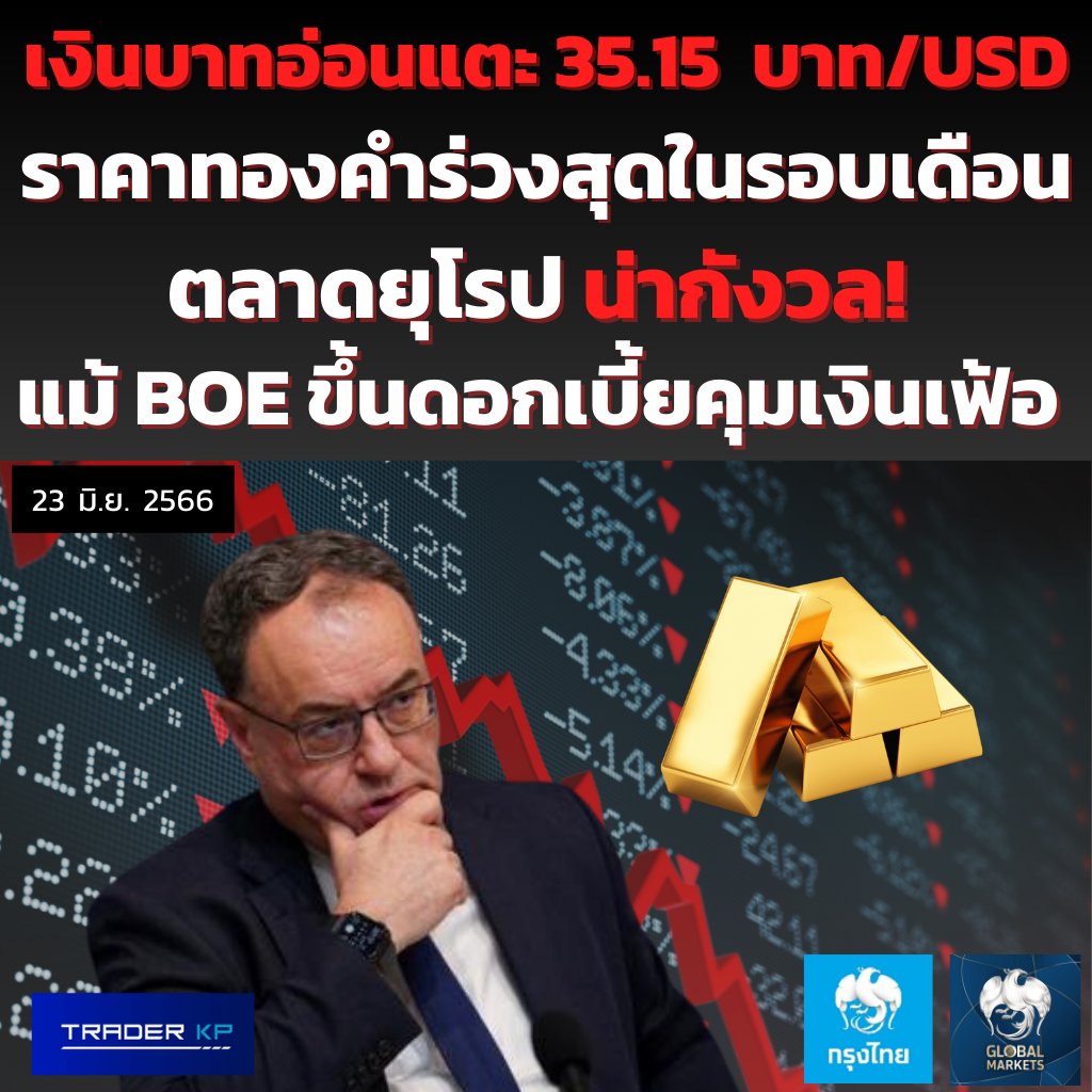 ทันโลกกับ Trader KP on Twitter: "🔎[Morning Brief] 🔎 ค่าเงินบาทอ่อนค่าลงทดสอบแนวต้าน 35.15 บาทต่อ ...