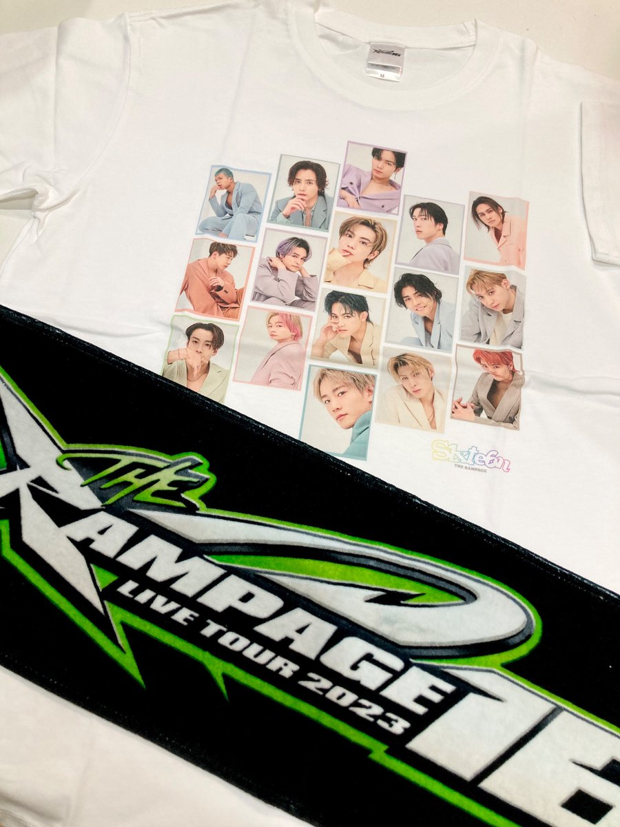 テレビ局公式ショップ ツリービレッジ on Twitter: " 新商品 『THE RAMPAGE LIVE TOUR 2023 "16"』 📢本日より #ツリービレッジ にて 一部 ...