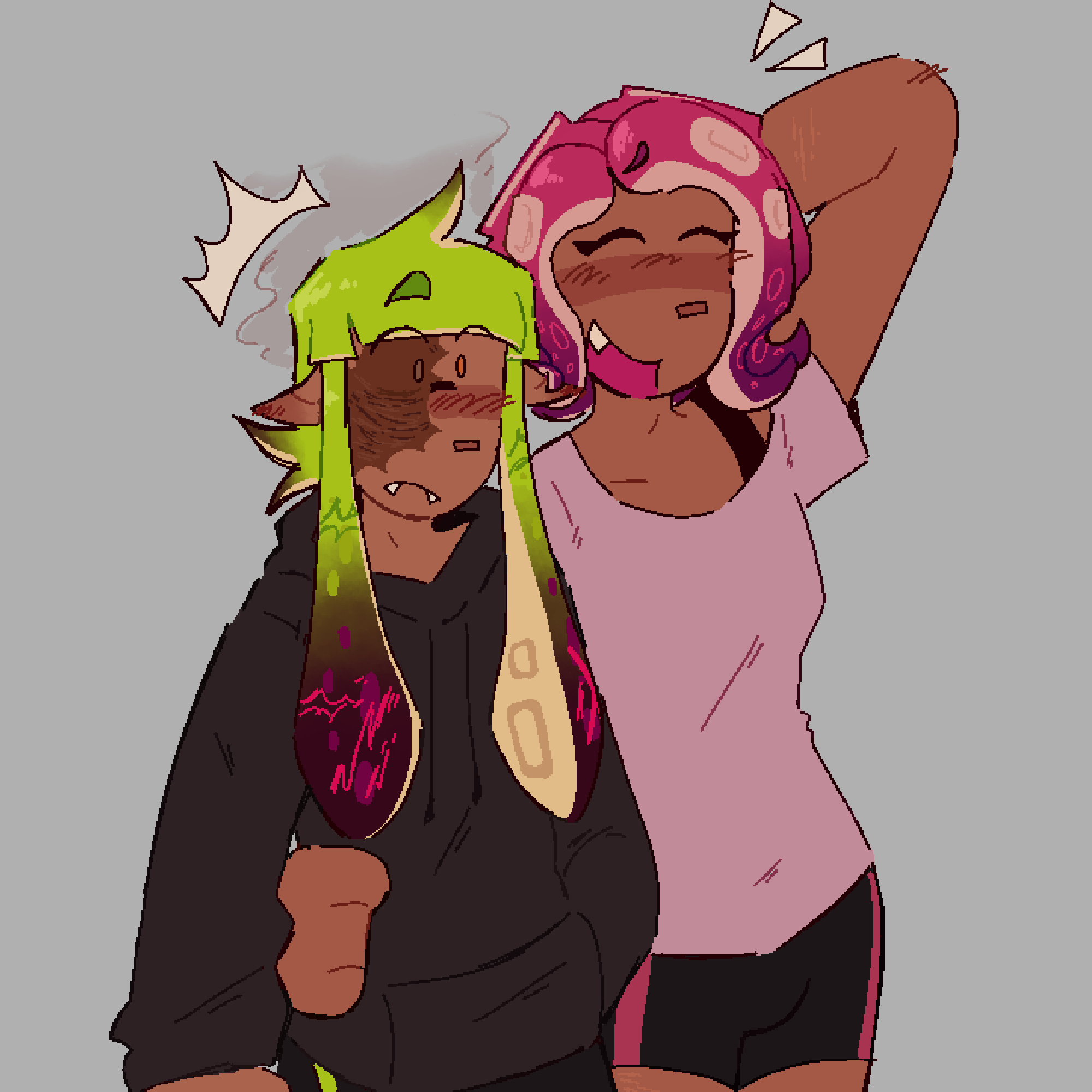 puppycat ! PROSHIP DNI!!!! on Twitter: "remake of an old drawing because. yeah. whatever!!! # ...