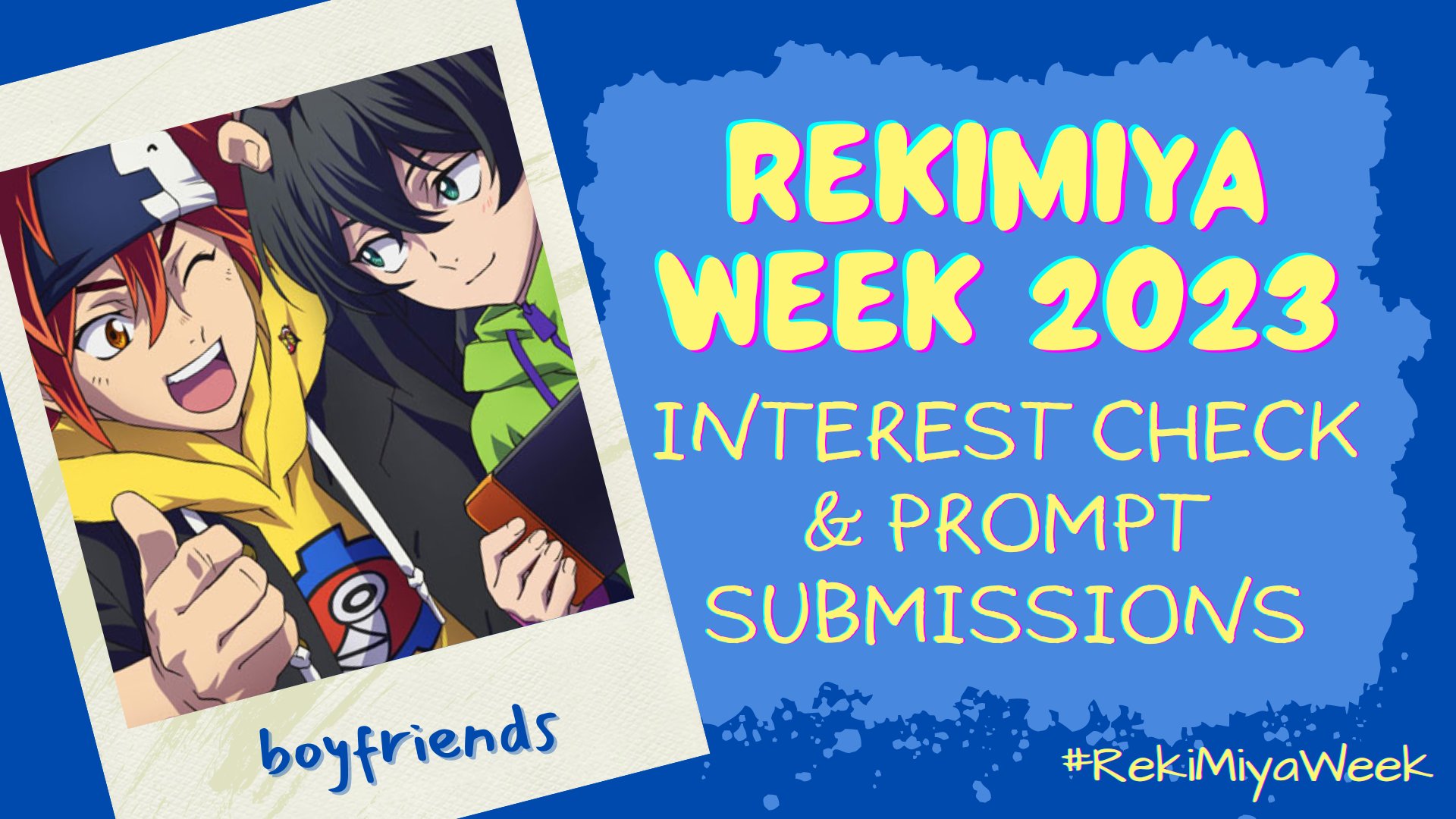 Sk8 Miya Weeks 🐱🛹🔞 on Twitter: "💥 BANGS POTS AND PANS!🥘🍳 It's time for our #RekiMiyaWeek ...