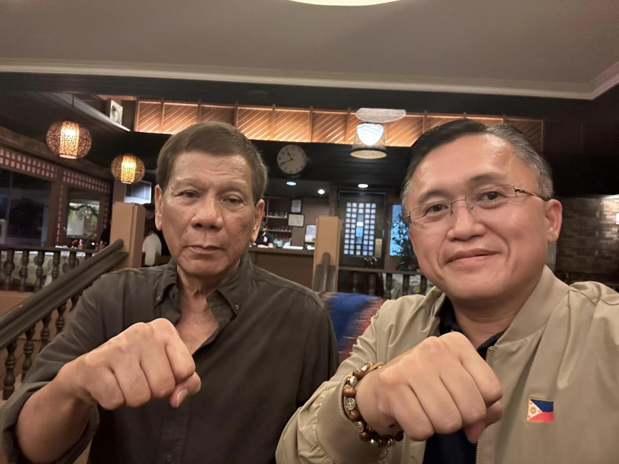 News5 on Twitter: "Ibinahagi ni Sen. Bong Go ang ilang larawan kasama sina dating pangulong ...