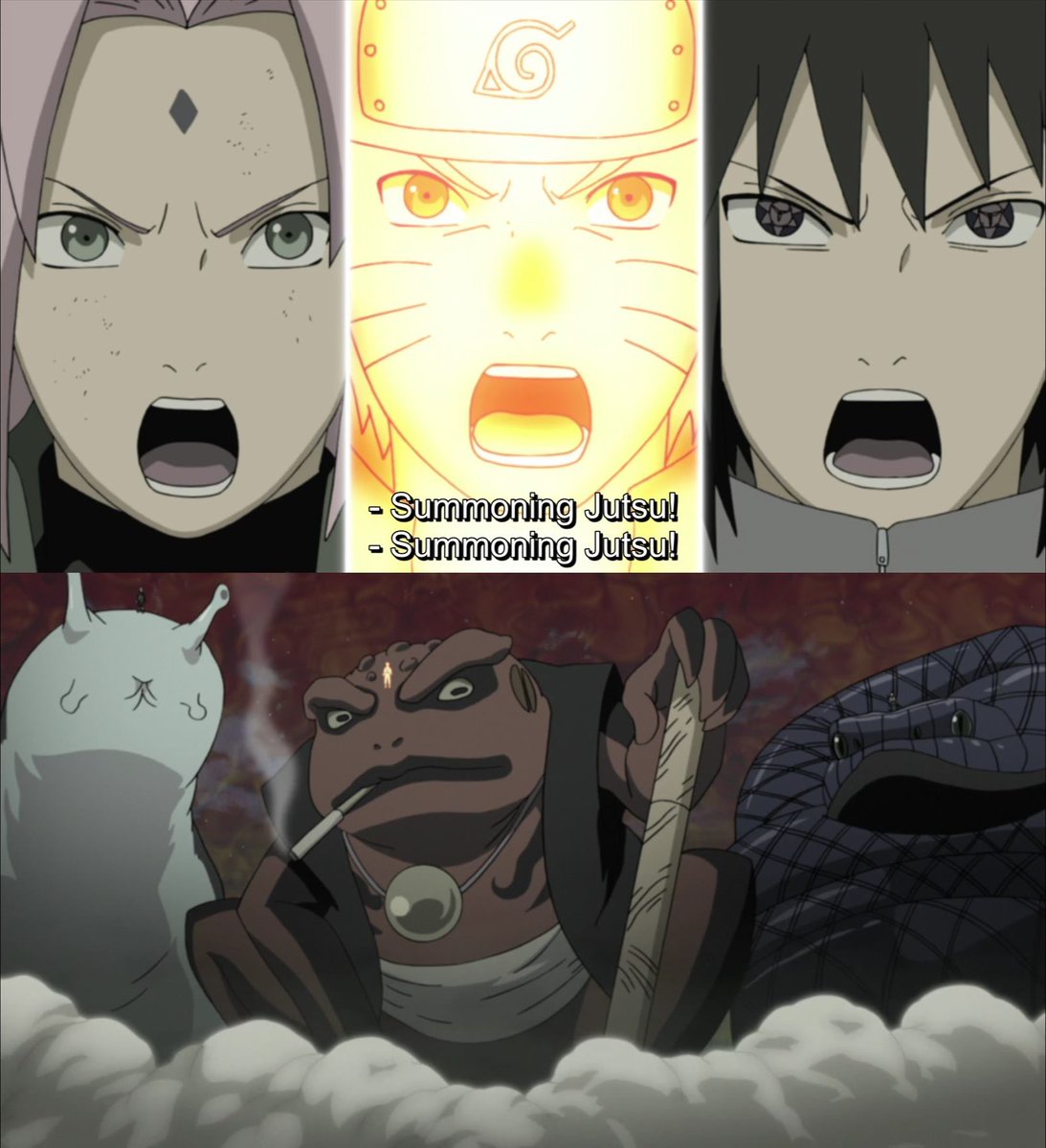 Team 7 Summoning Jutsu