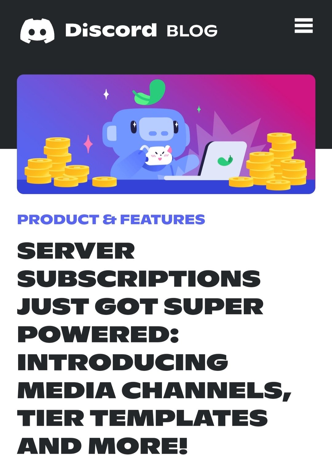 Natx Wang 🇸🇬⚡ on Twitter: "With Discord pushing out more features to support creators and gated ...