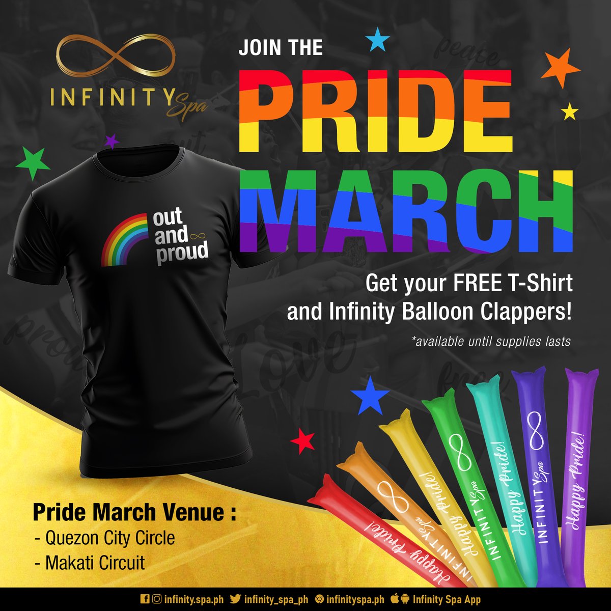 Infinity Spa On Twitter Rt Infinity Spa Ph Joining The Pride March