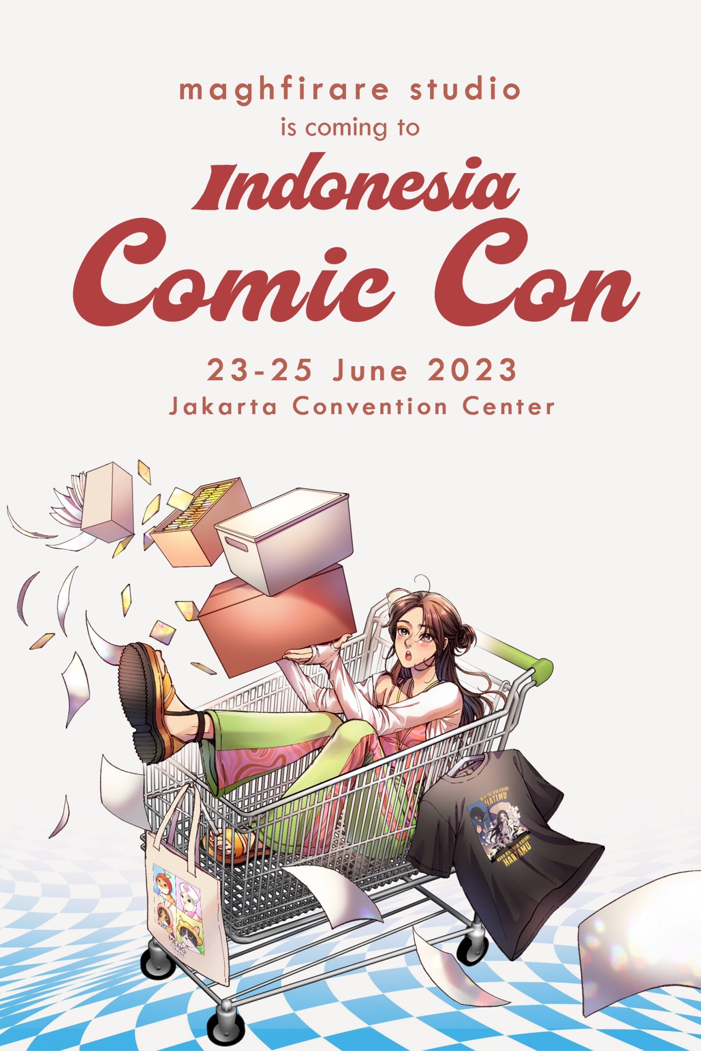 maghfirare ICC - PD22 & GB13 on Twitter: "Haii! Yang dateng ke Indonesia Comic Con hari ini ...