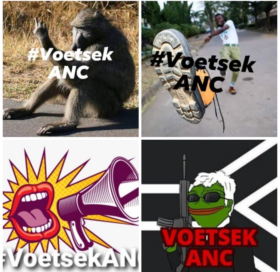Stef-KoolAid-Allergy on Twitter: "Hey hey, it's #VoetsekANC #VoetsekANC #VoetsekANC #VoetsekANC ...