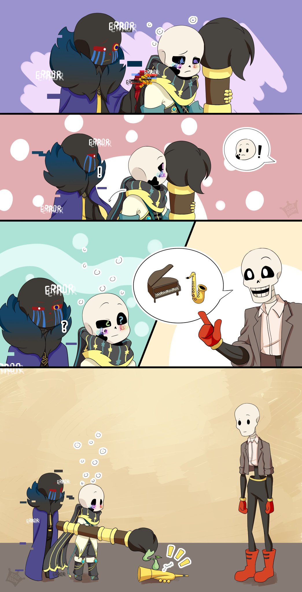 Scardoom on Twitter: "Loveball pt7 This comic is based on comyet's summary of Loveball https://t ...