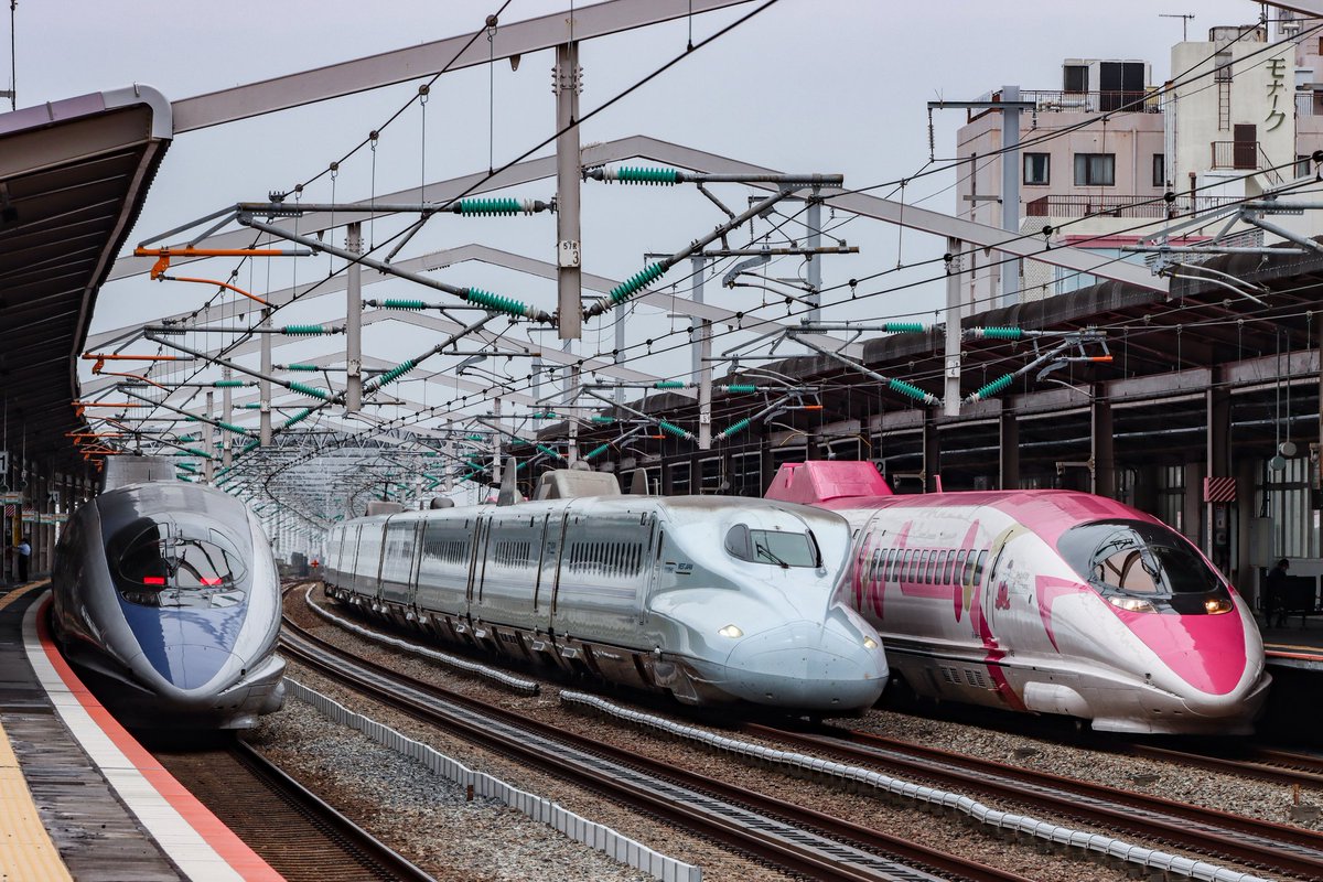 おふぐє( ˘ω˘ )эP on Twitter: "2023.6.23 こだま842号 500系V2 こだま847号 500系V8 のぞみ15号 N700S J26 みずほ602号 N700 ...