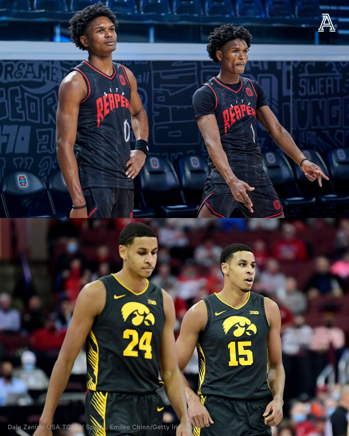 The Athletic on Twitter: "There are now six sets of identical twins in the NBA. ️ Ausar and Amen ...