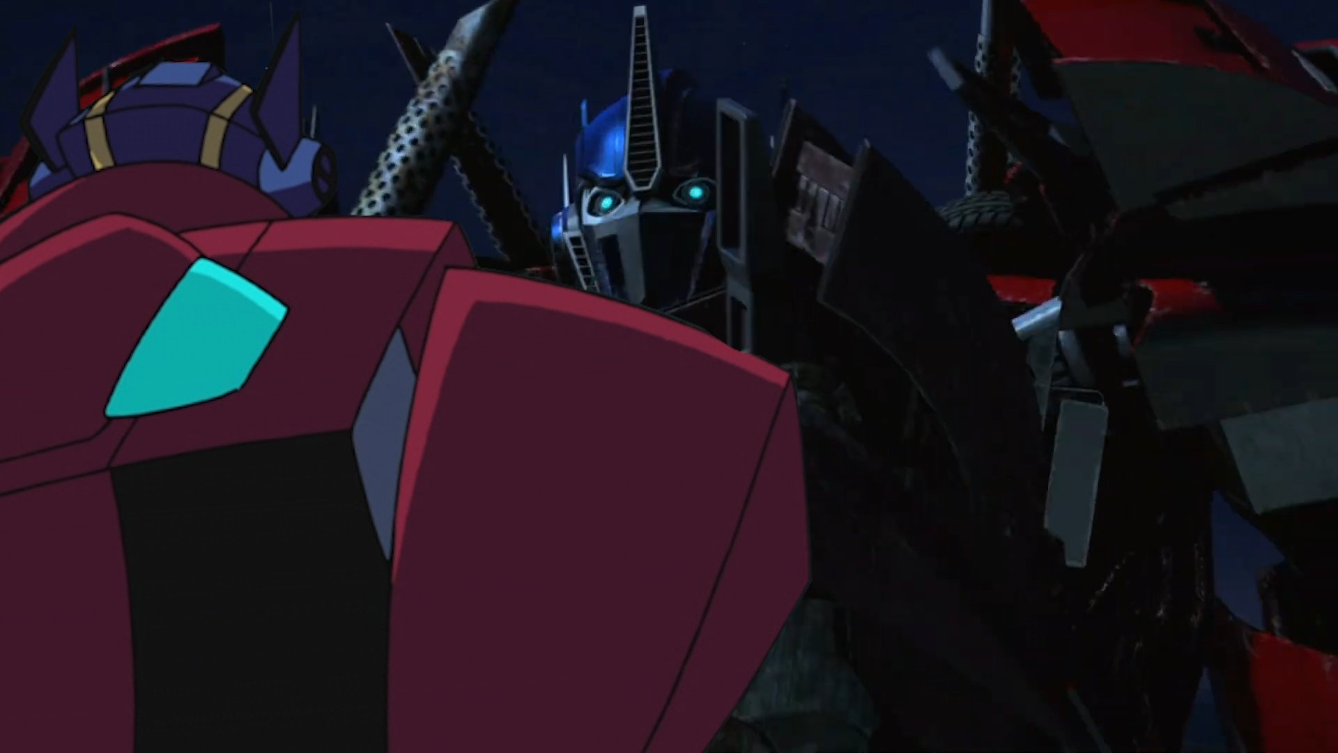 Transformers Prime Beast Hunters Optimus Prime Wallpaper