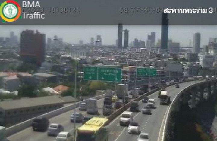 FM91 Trafficpro on Twitter: "10.37 น. เวลานี้ รถยังผ่านได้ 2 ช่อง ถนนพระราม 3 ขาเข้า ปากซอย ...