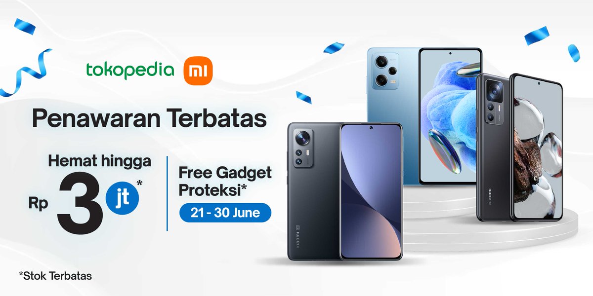 Xiaomi Indonesia on Twitter: "PENAWARAN TERBATAAAS! Hemat sampe 3 juta di Official Store Xiaomi ...