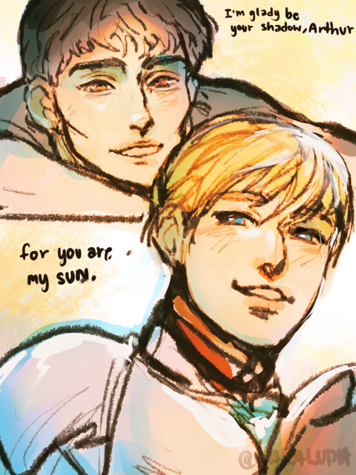 Merthur Fan Art