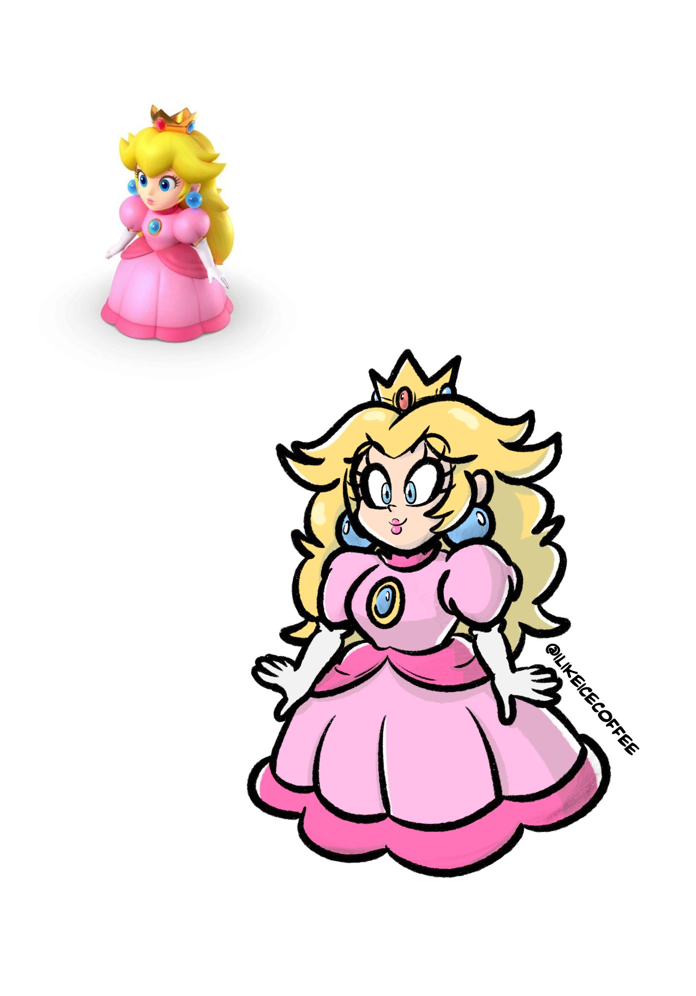 ILikeIceCoffee on Twitter: "🩷Smol Peach🍑 https://t.co/zQPSM5b7ht" / Twitter