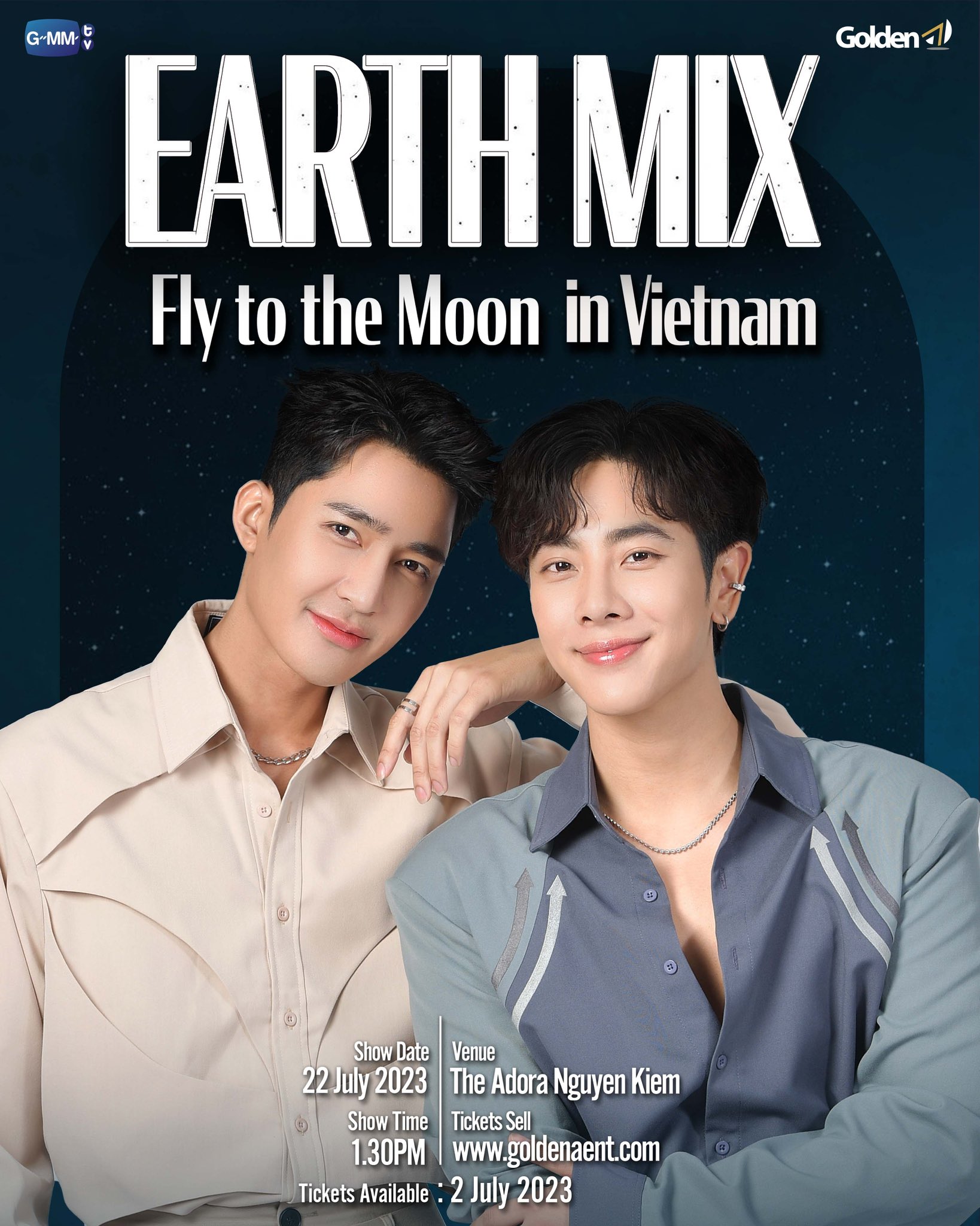 Golden A Viet Nam on Twitter: "Get ready for: “Earth Mix - Fly to the moon in Vietnam” Ticket ...
