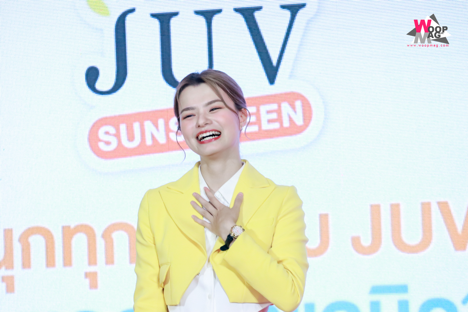WOOPMAG on Twitter: "JUV (จุ๊ฟ) เปิดตัว“เบ็คกี้–รีเบคก้า”นั่งแท่น Friend of JUV จัดเต็มโมเมนต์ ...