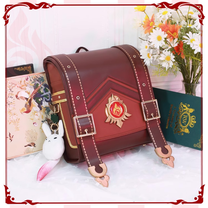 SML-에스엠라지- on Twitter: "🌈원신 / 불꽃 기사 클레 코스프레 가방 사이즈: 가로 30 x 세로 32 x 폭 13cm * 도도코 인형은 포함되지 않으며 ...