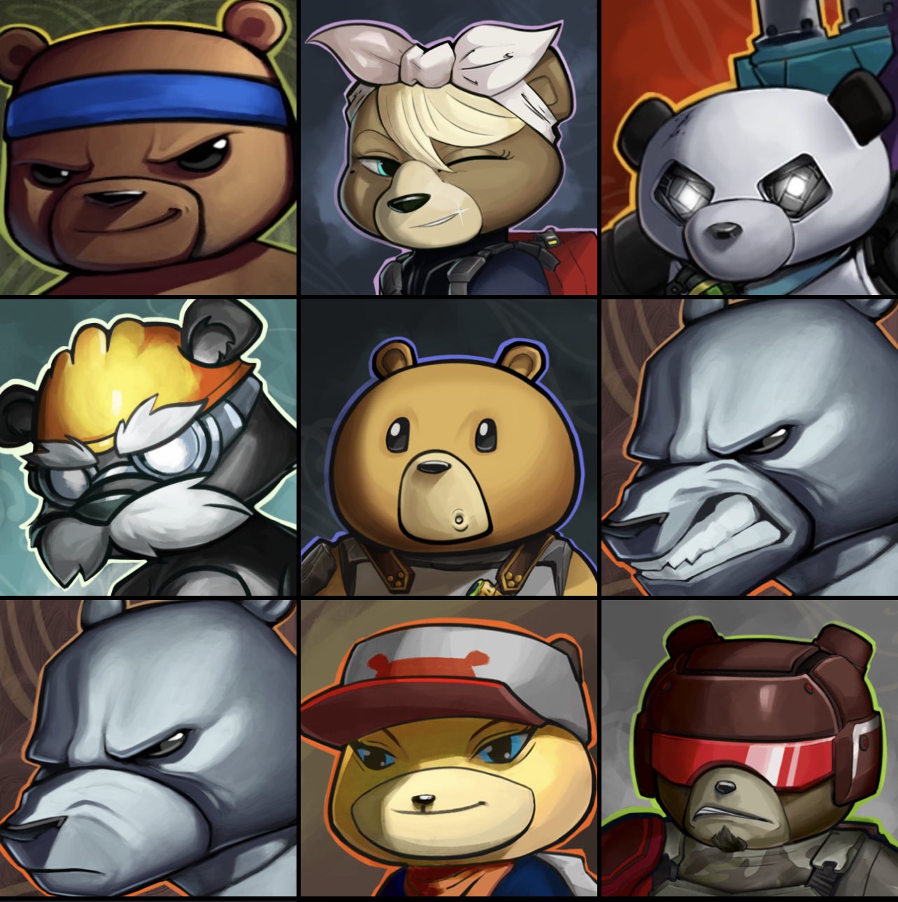 The Jiho Eth On Twitter Rt Battlebears New Bbh Hero Icons Coming