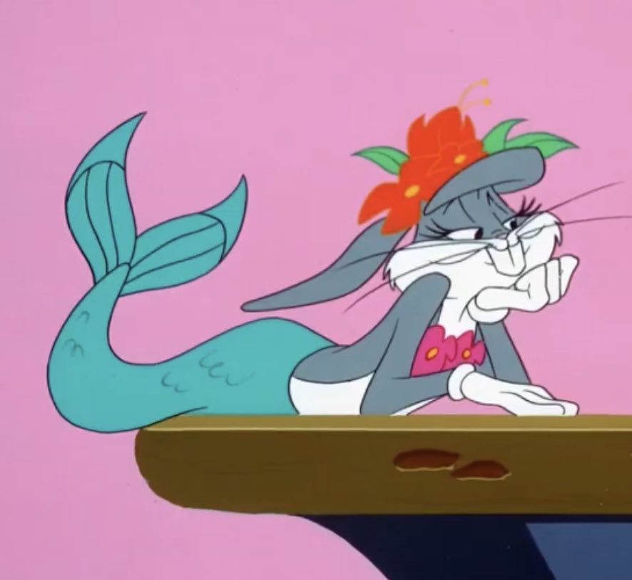 Bugs Bunny As A Mermaid