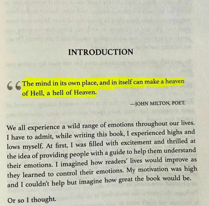 5 Lessons From The Book "Master Your Emotions": - Thread from Psyche ...