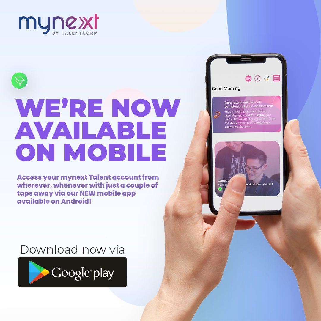 TalentCorp Malaysia on Twitter: "We are thrilled to announce that @mynext_TC is now accessible ...