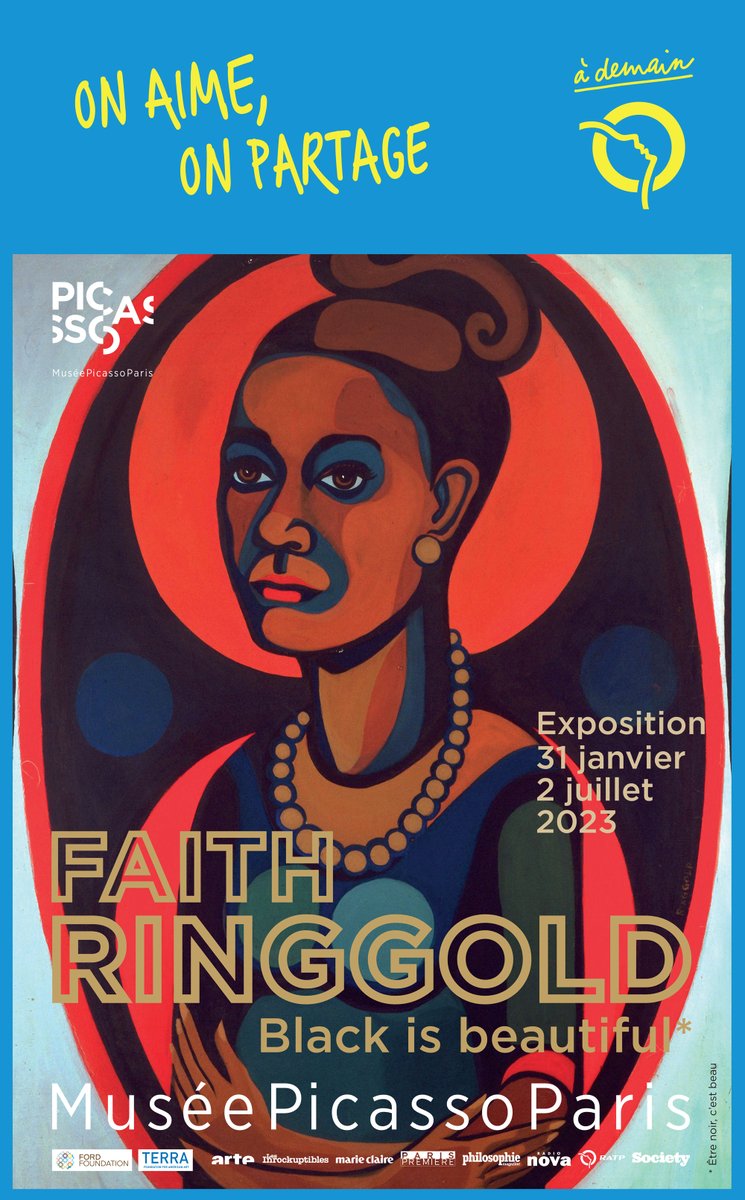 Ligne 8 on Twitter: "[#Culture] Venez découvrir l'exposition "Faith Ringgold, Black is beautiful ...