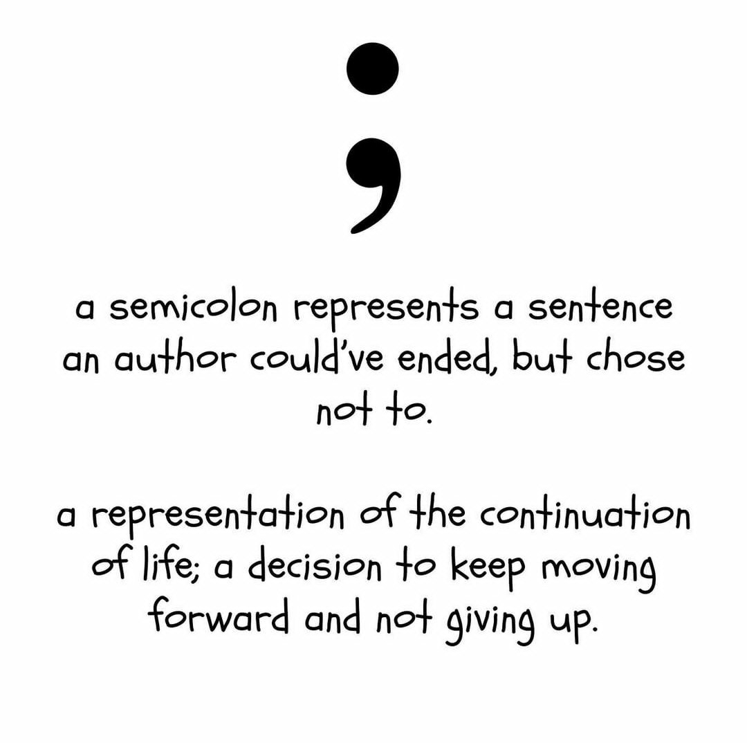 Semicolon Quote