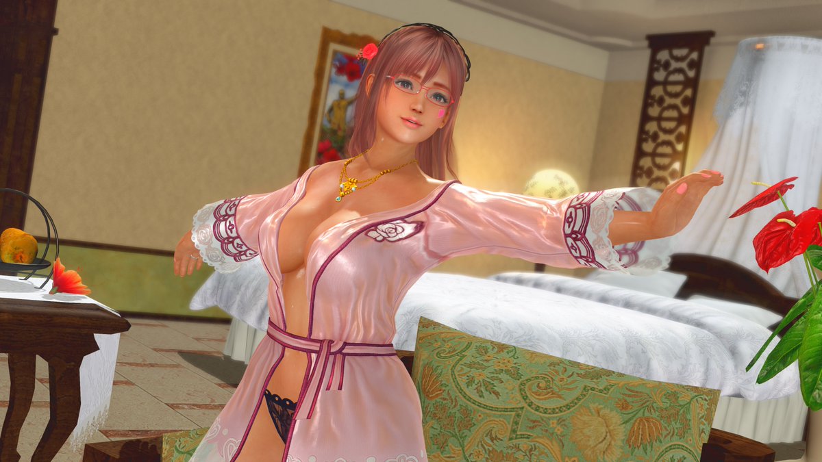 どあてつ on Twitter: "ほのか ベルベットタイム・ローズ #ほのか #DOAXVV #ブイブイ 着崩れベルベットと室内の組み合わせは捗る(´ ౪ )"