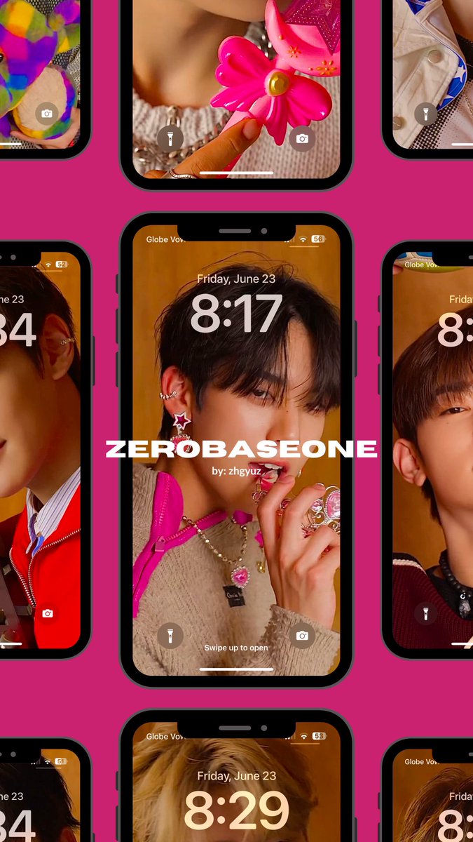 jon on Twitter: "zerobaseone (zb1) elle korea mystery relay box lockscreens/wallpapers —a thread"