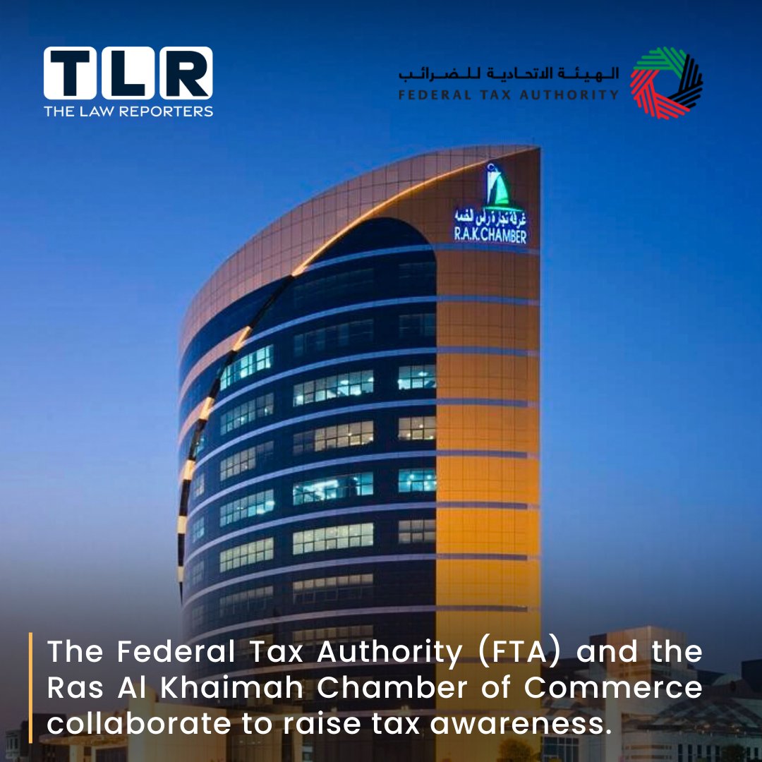 The Law Reporters on Twitter: "FTA and the RAK Chamber of Commerce and Industry were signed in ...