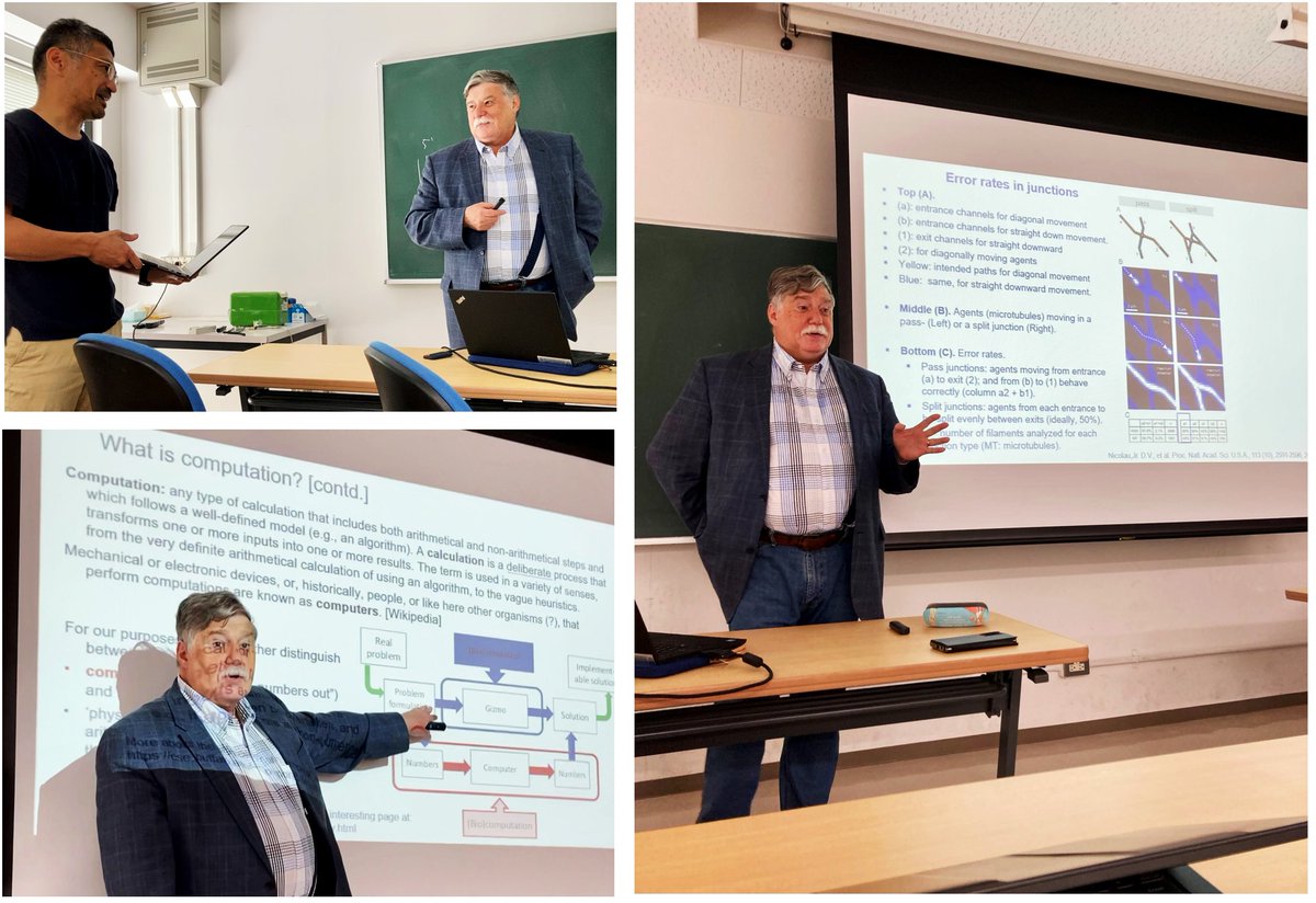 Active Matter Lab Kyoto University on Twitter: "Prof. Dan V. Nicolau, from McGill University ...