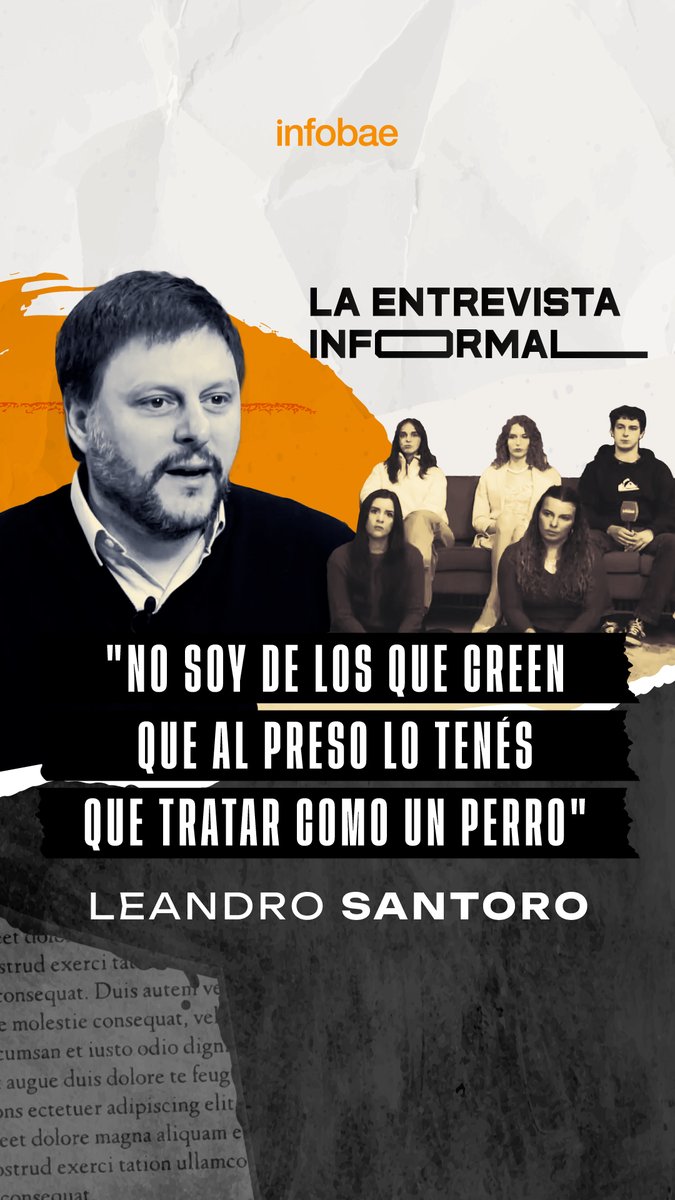 Infobae On Twitter Leandro Santoro No Soy De Los Que Cree Que Al