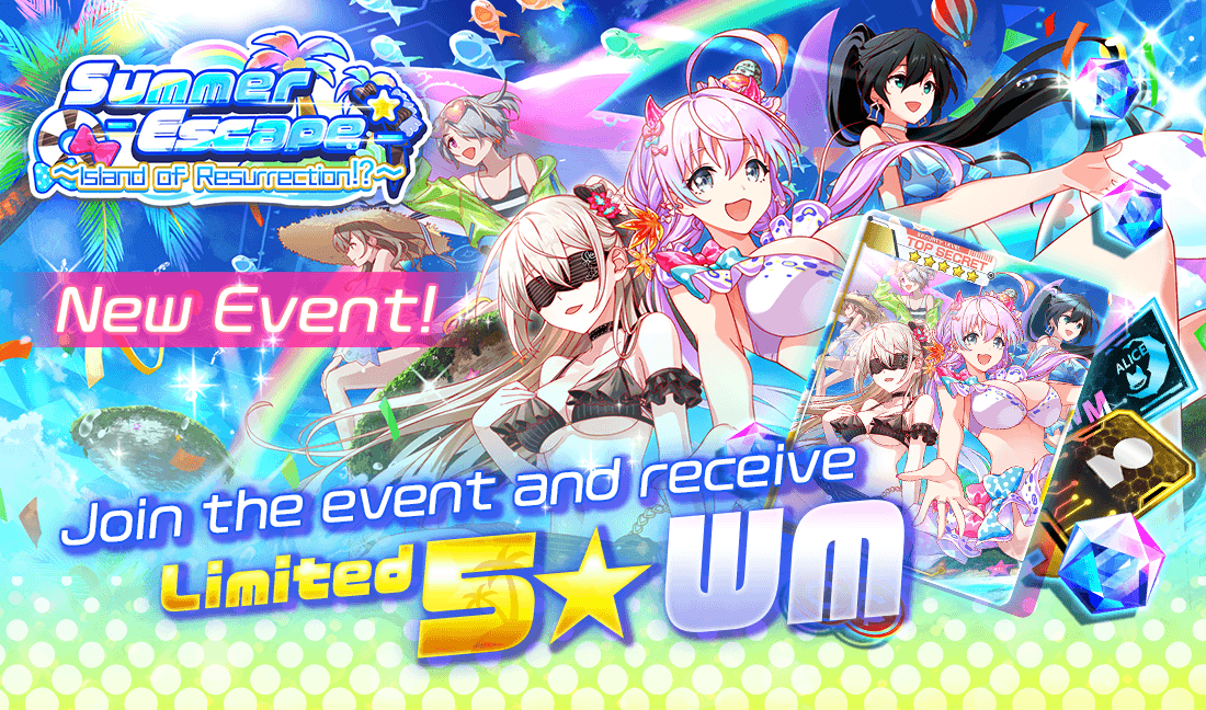 ALICE Fiction_EN on Twitter: "/／ From 6/30(Fri.)12:00(JST) A new Story Event will begin🏝🌺 ...