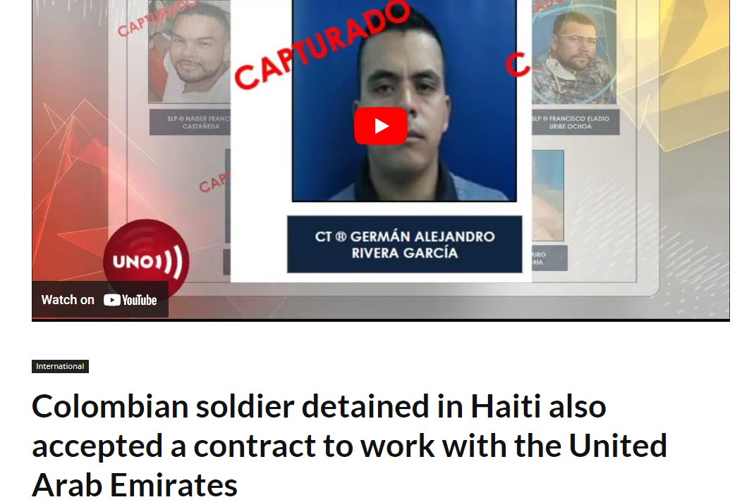 2021: "An American arrested in connection to the assassination of Haiti ...