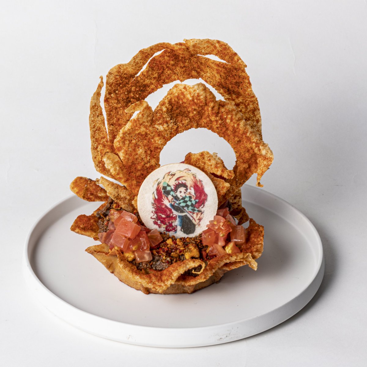 CROSS B PLUS on Twitter: "「#鬼滅の刃 展」コラボ茶屋 in 芭蕉の辻󠄀 いよいよフルラインナップが解禁⚡ 2回に分けてご紹介します🎉 「日の呼吸 灼骨炎陽キーマ ...