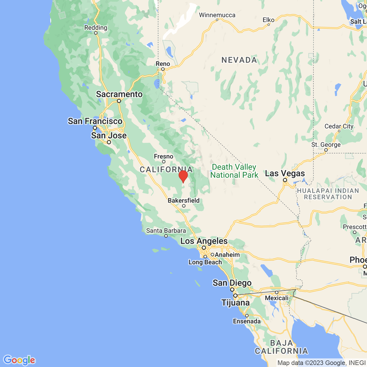 Map Of Porterville Ca Streets Porterville, CA Zip Code Digital Map