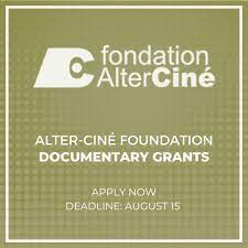 DocFilmSA on Twitter: "The Alter-Ciné Foundation awards a grant of 10,000 Canadian dollars and a ...