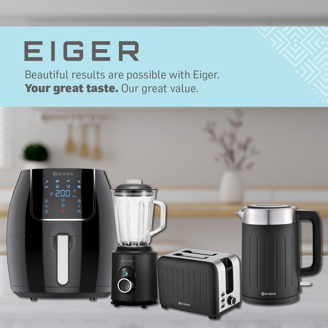 Makro South Africa on Twitter: "Upgrading or seeking new appliances for your home? Eiger is the ...