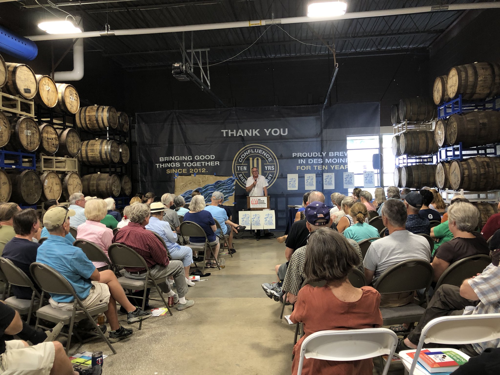 Ice Cube Press Llc On Twitter Another Full House For Riverraccoon