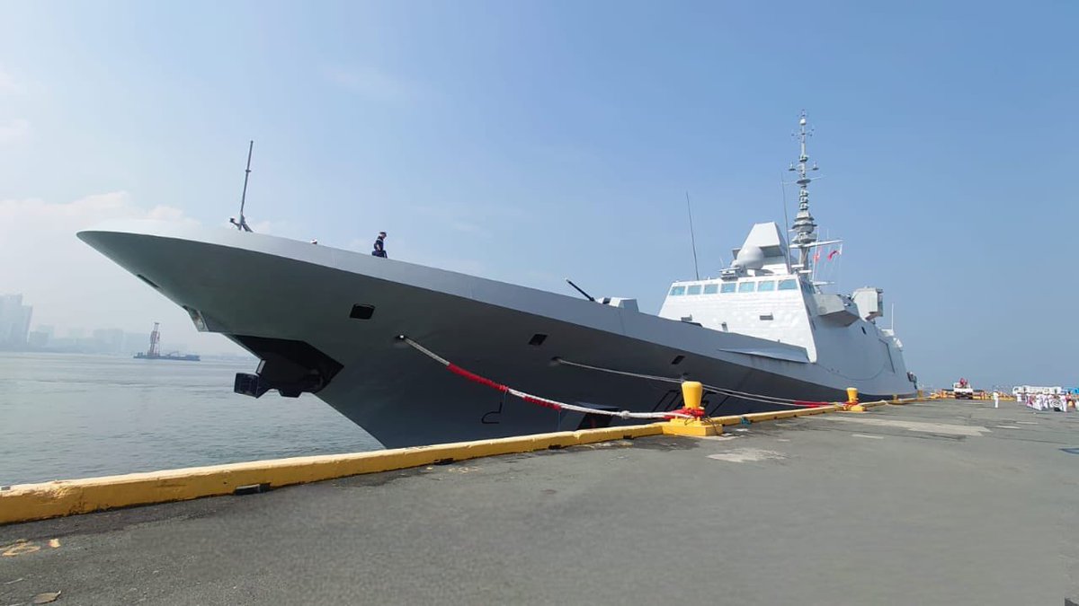 WarshipCam on Twitter: "Future French Navy Aquitaine-class frigate FS Lorraine (D657) coming ...