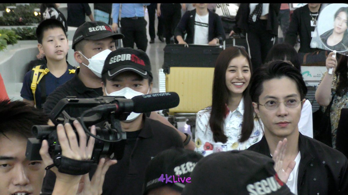 4KLive on Twitter: "20230623 山下智久 Tomohisa Yamashita 新木優子 Yuko Araki Hong Kong Airport Arrival ...