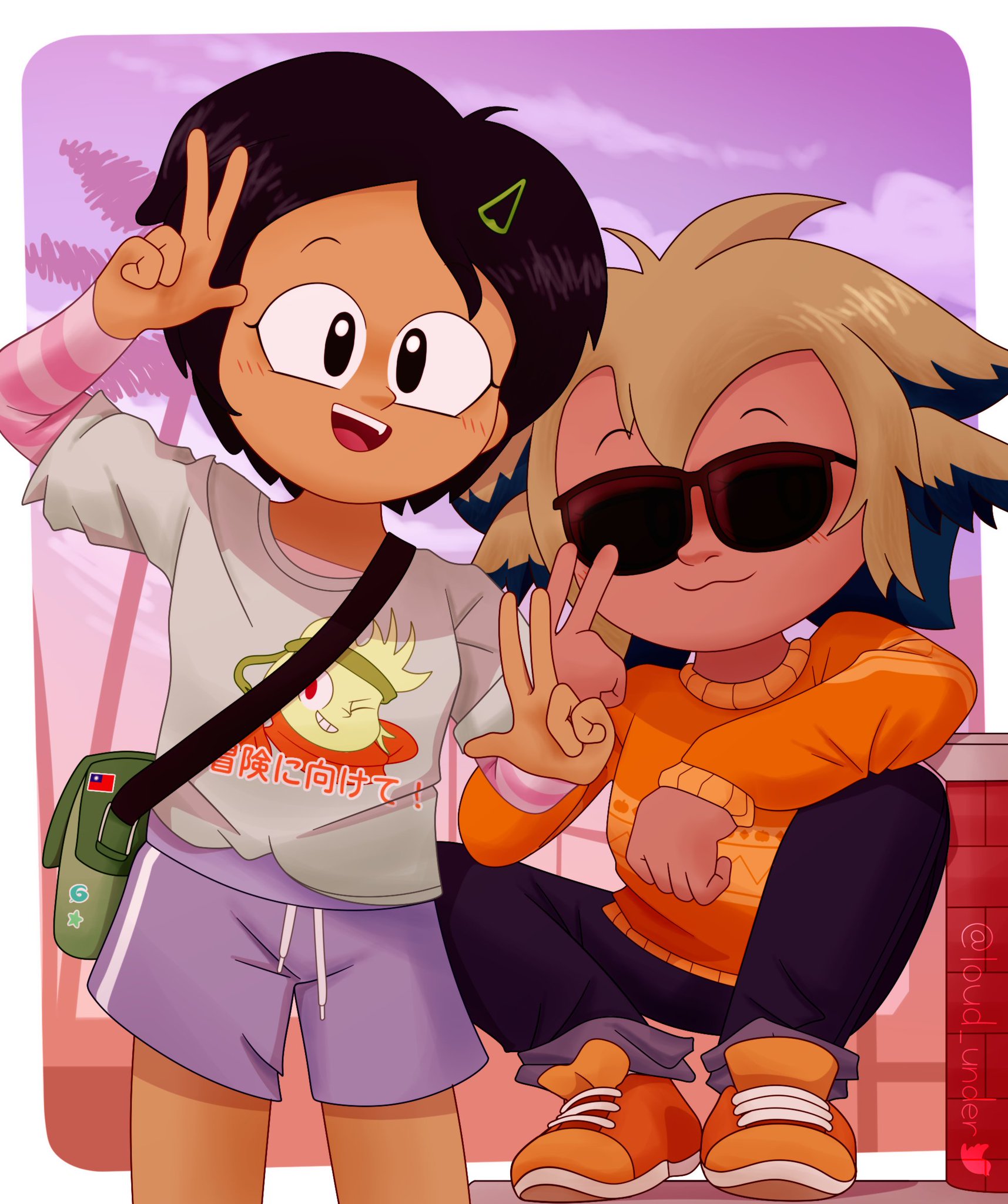 💫 UnderLoudF on Twitter: "imagine if they met each other 💚🧡 #amphibia #amphibiafanart #marcywu # ...