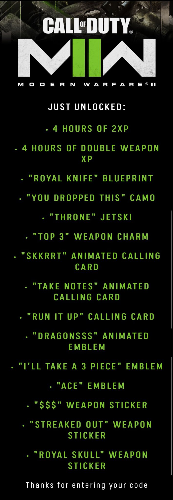 Pablokilo 🎤 on Twitter: "PARA DESBLOQUEAR TODOS LOS DROPS DE TWITCH EN CALL OF DUTY DE LA CDL👀 ...