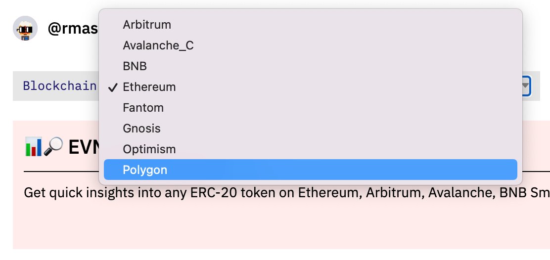 Dune on Twitter: "RT @rmas_11: Trying to dust off my @DuneAnalytics skills and created this EVM ...